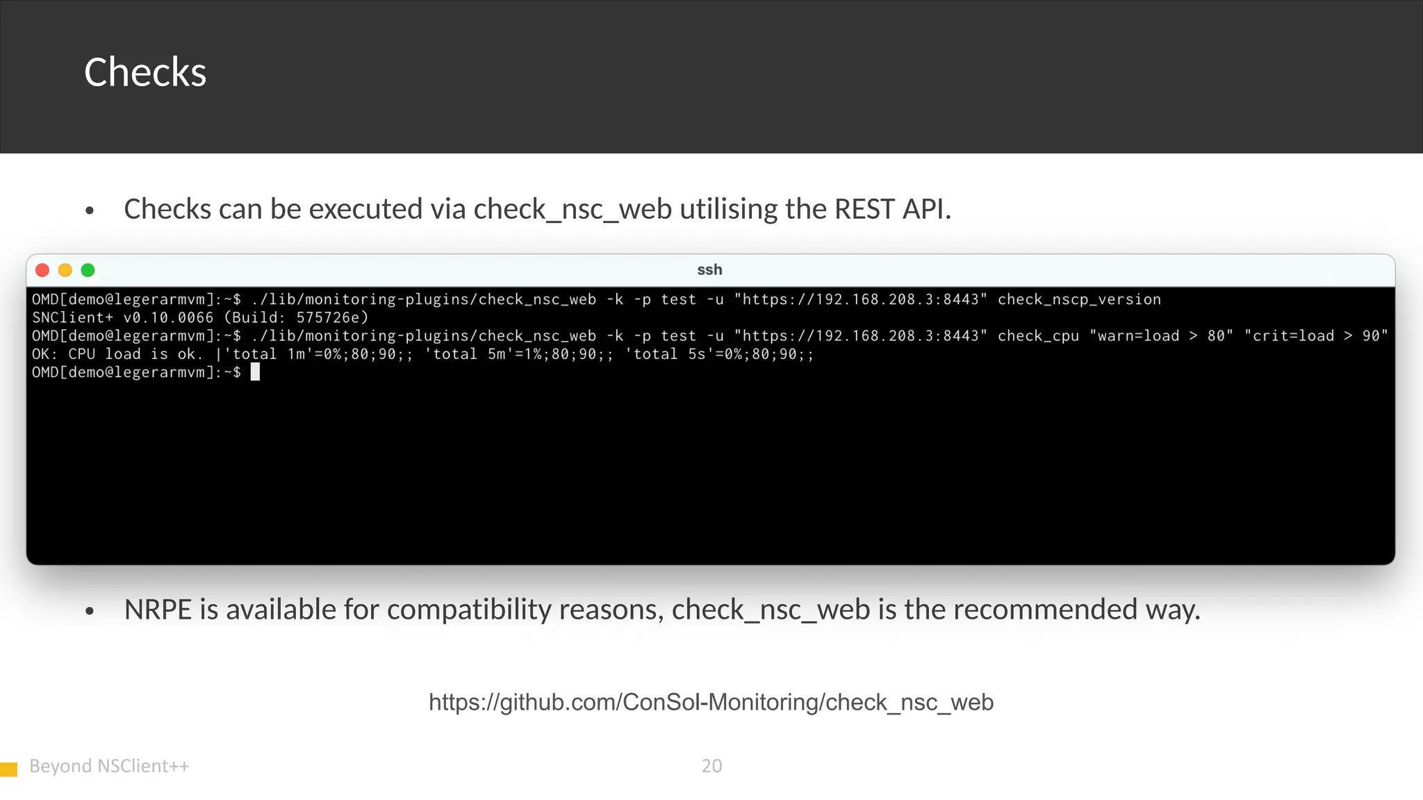 SNClient+ - General purpose monitoring agent | PDF
