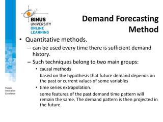 PPT3 - Forecasting Logistics Requirement | PPTX
