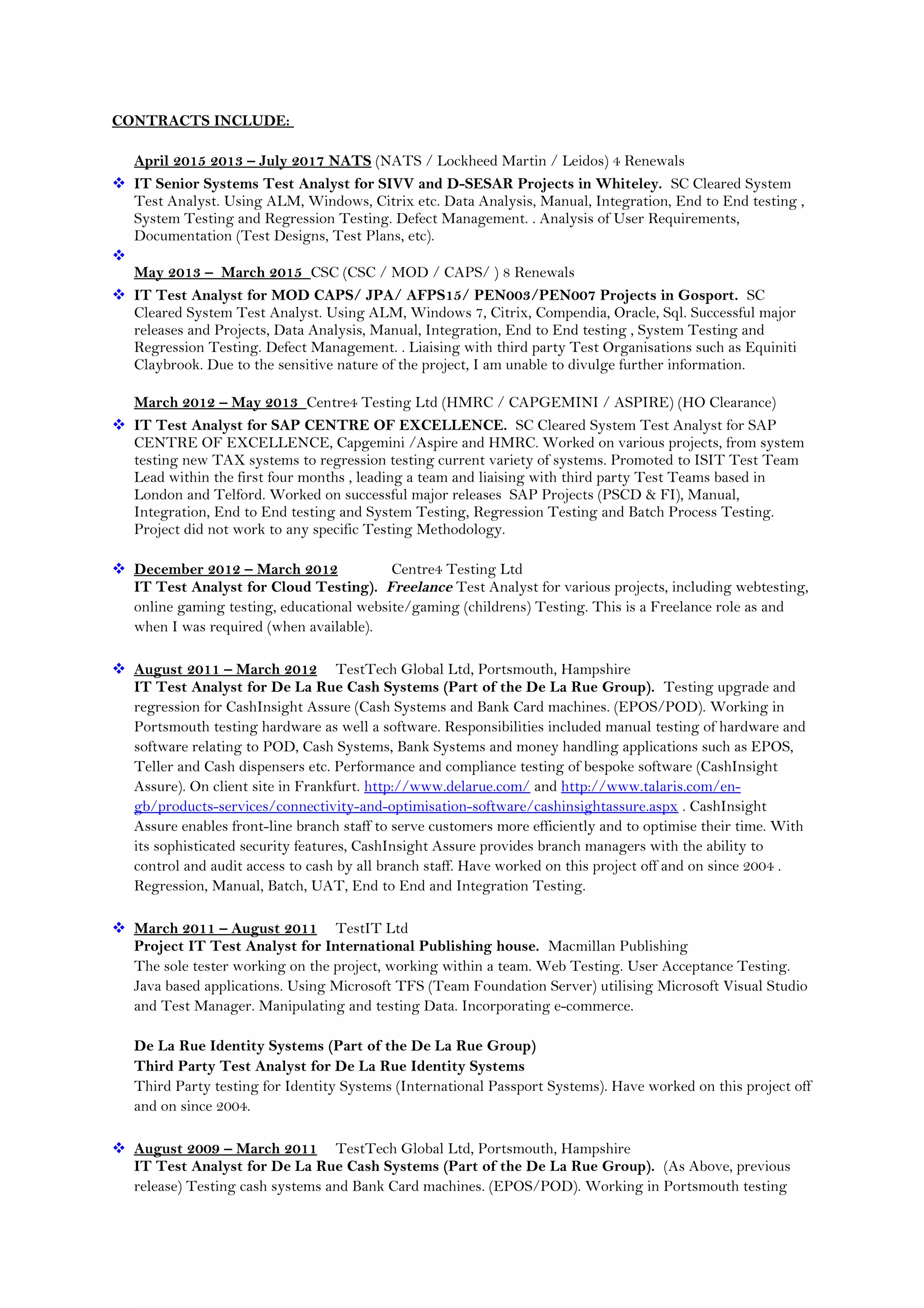 Simone Newell CV July 2017 | DOC