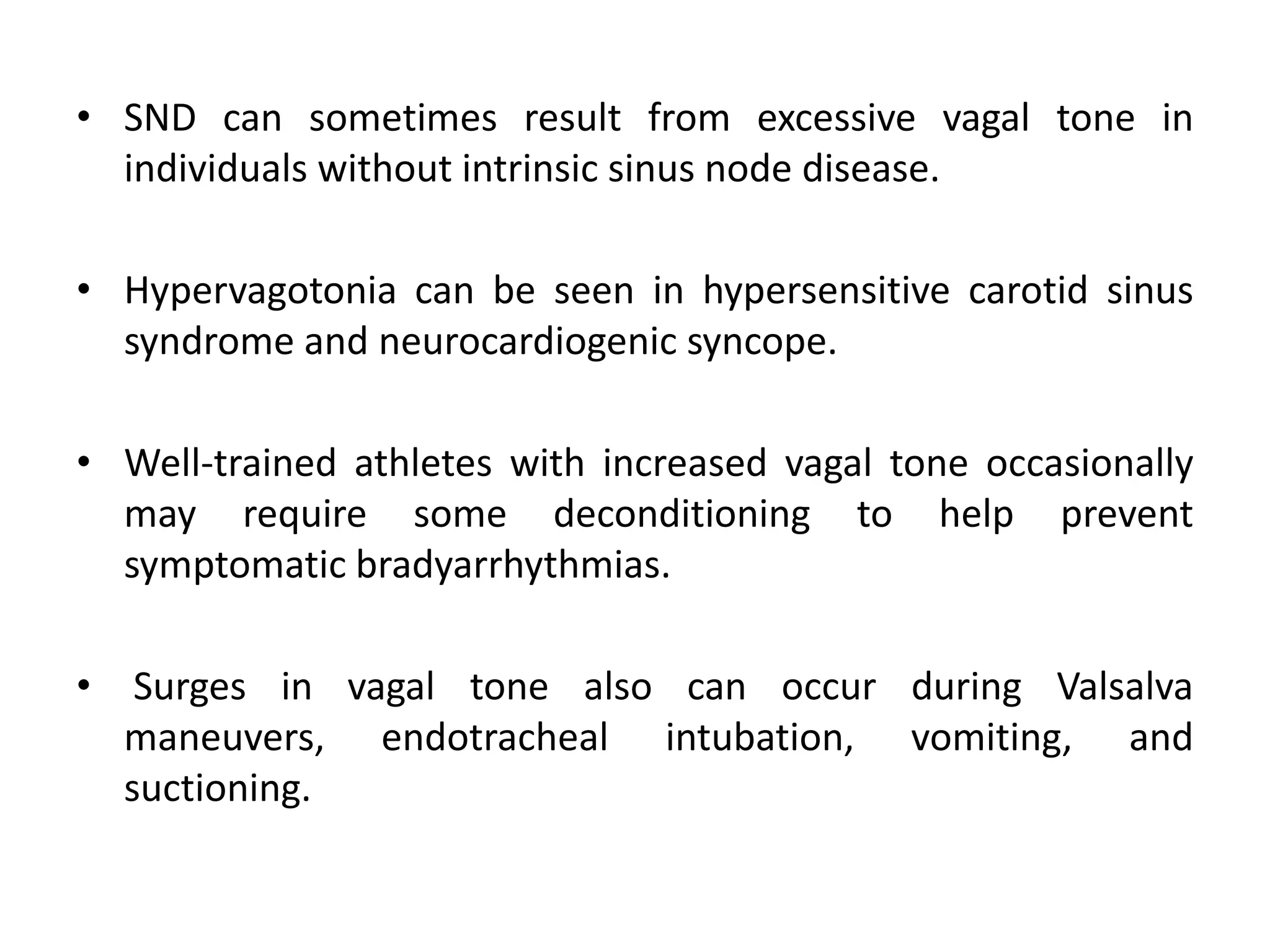 Sinus Node Dysfunction Pptx