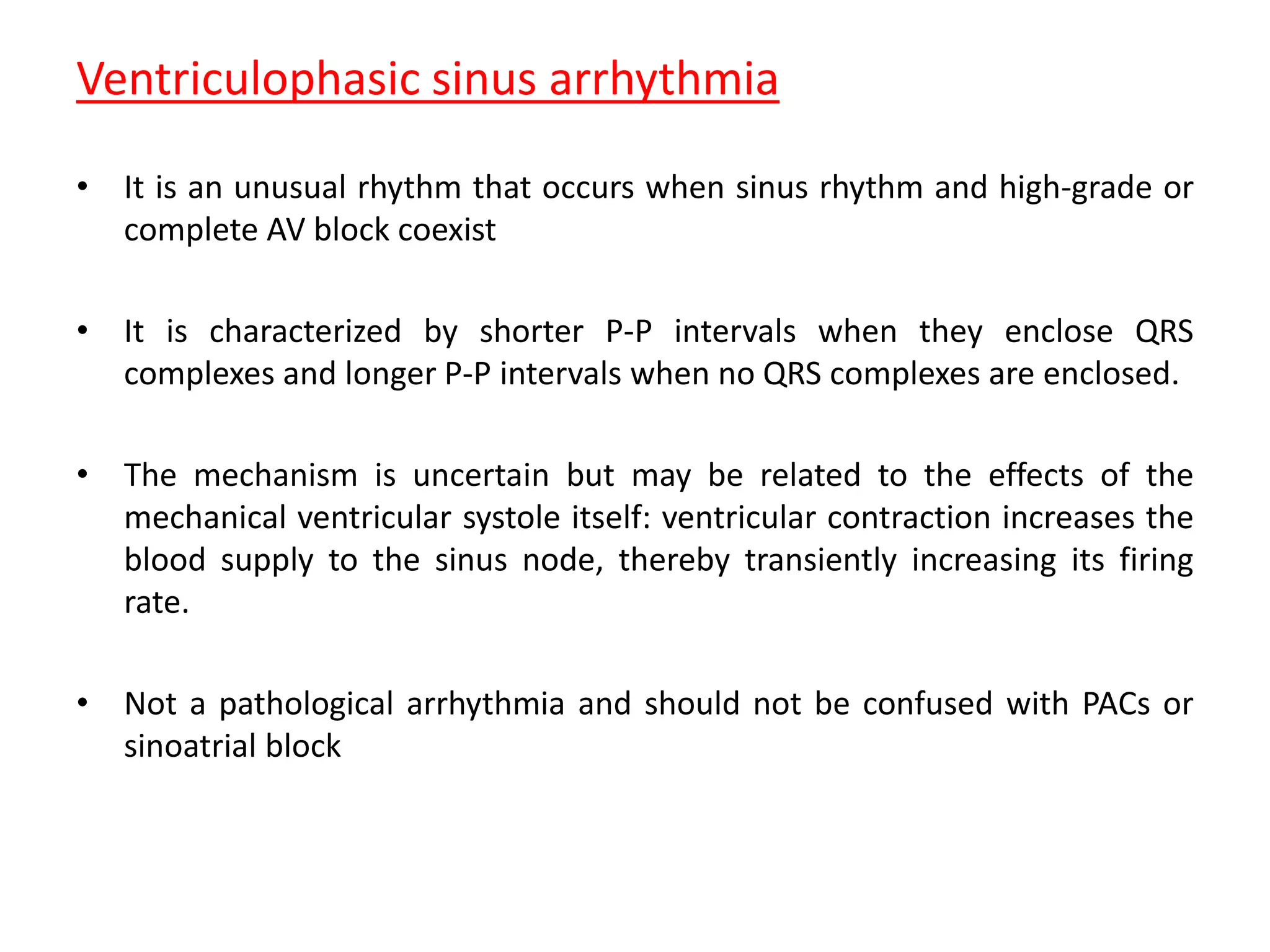 Sinus Node Dysfunction | PPTX