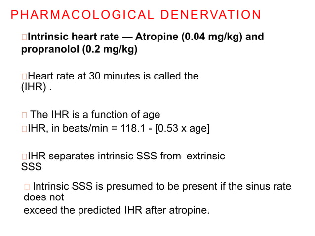 Sinus Node Dysfunction Pptx 9563