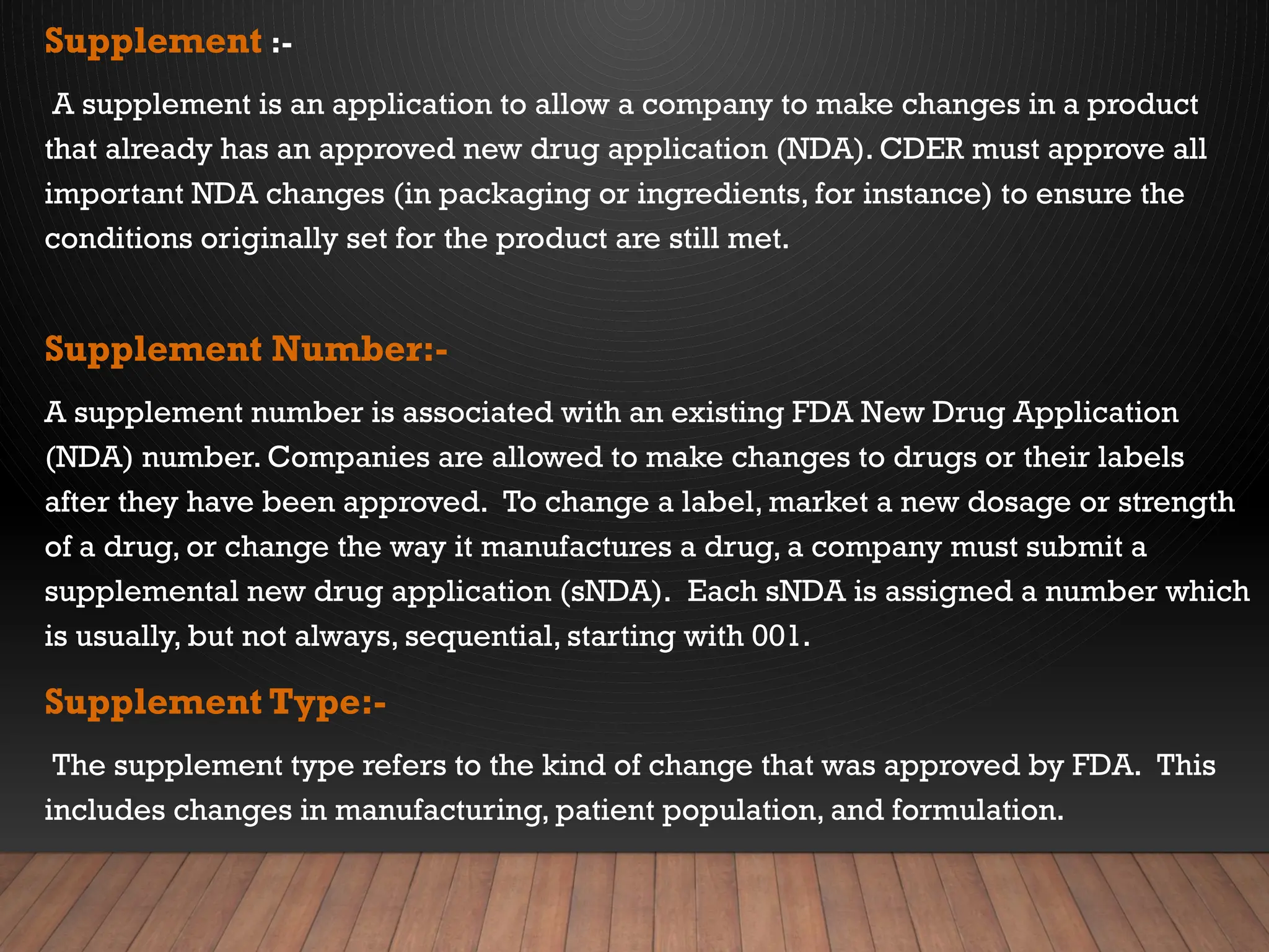 Supplemental new drug application by Hemant Yadav | PPTX