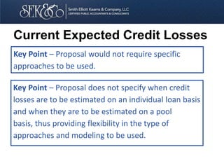 Current Expected Credit Loss Model Presentation | PPTX