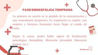 Síndrome comatoso y tipos de coma presentes en el paciente | PDF