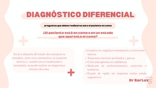 Síndrome comatoso y tipos de coma presentes en el paciente | PDF
