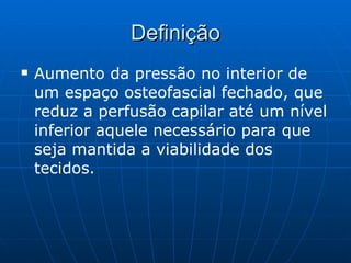 Síndrome Compartimental | PPT