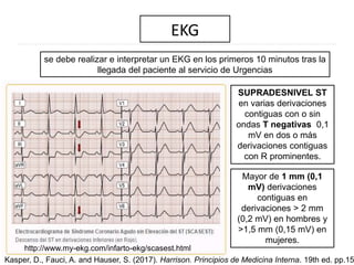 Síndrome coronario agudo sin elevación del segmento st | PPTX