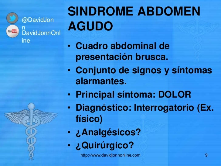 Síndrome de Abdomen Agudo