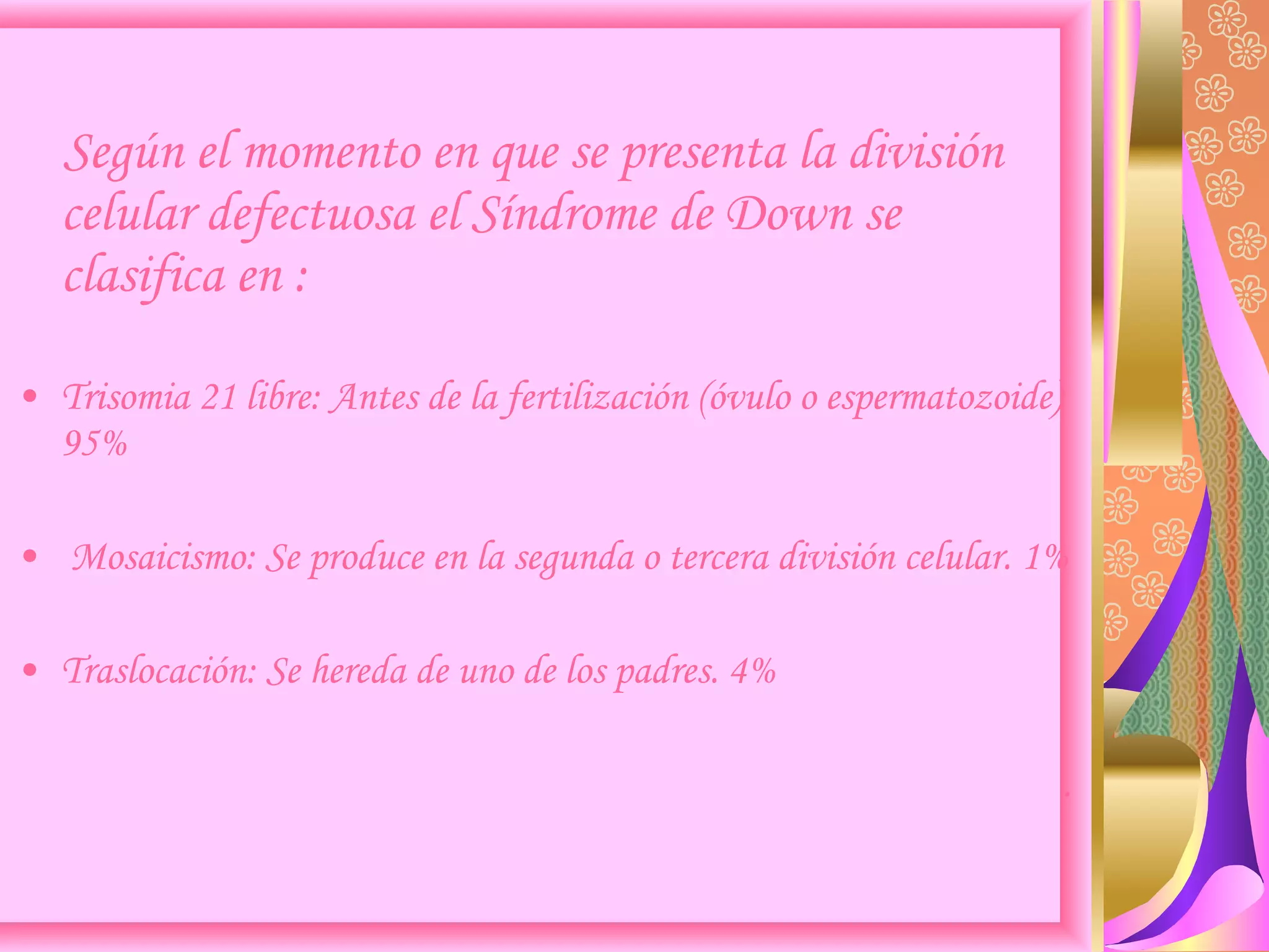Síndrome de down | PPT