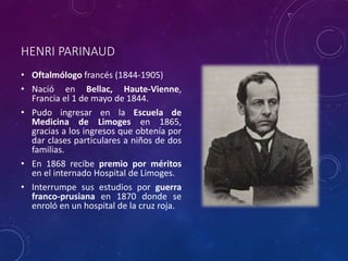 Síndrome de Parinaud | PPTX