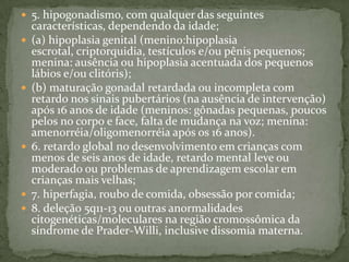 Síndrome de Prader Willi | PPTX