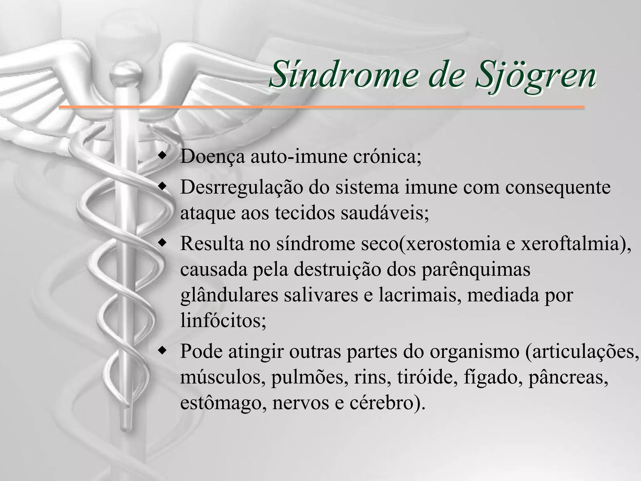 Síndrome de sjogren | PPT
