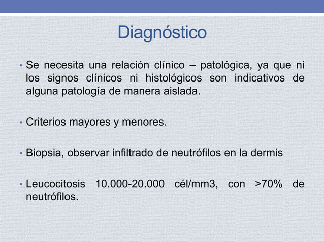 Síndrome de Sweet | PPT