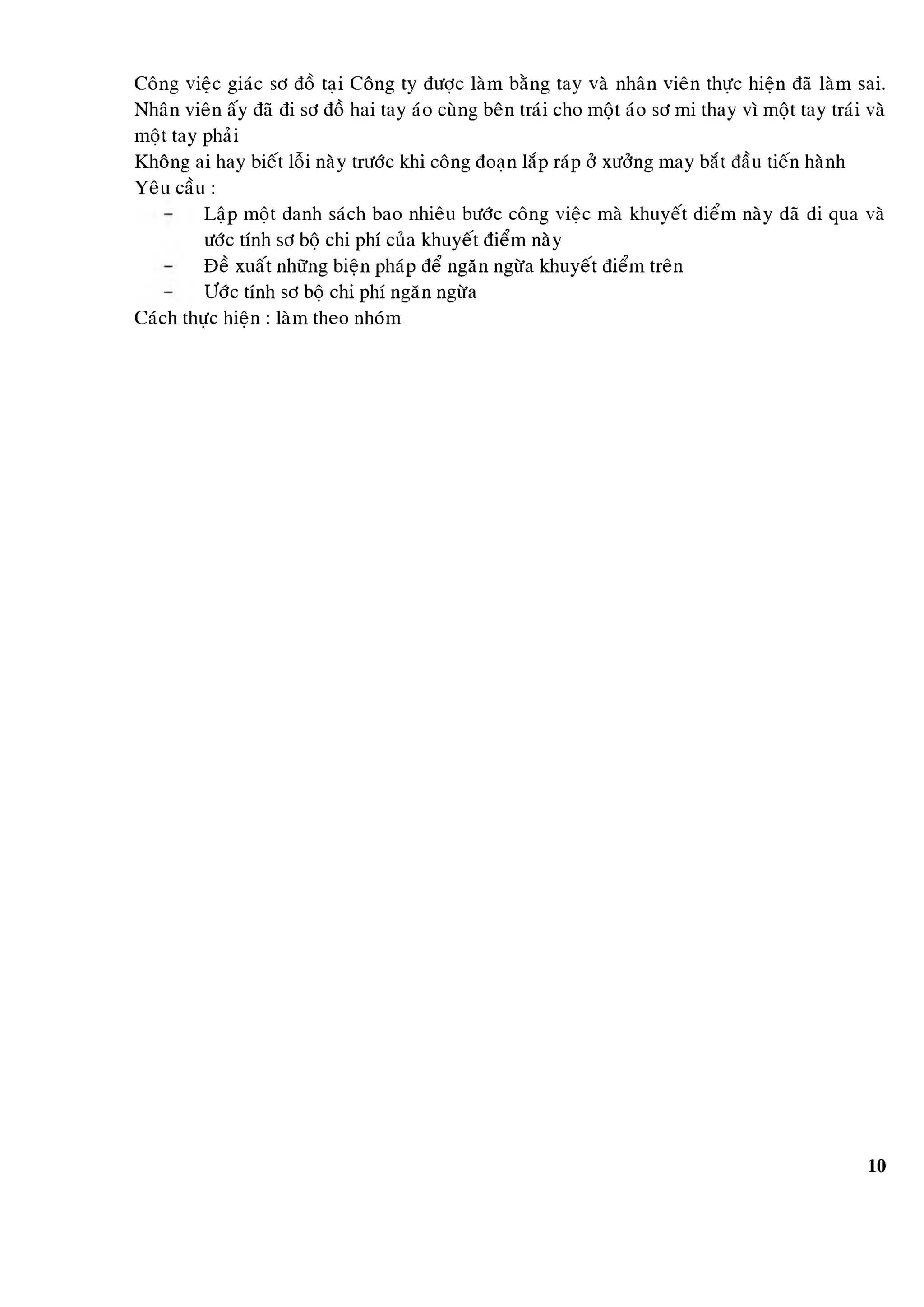 [TÀI LIỆU CHUYÊN NGÀNH MAY] Quản Lý Chất Lượng Ngành May - Gv Ngọc Quyên | PDF