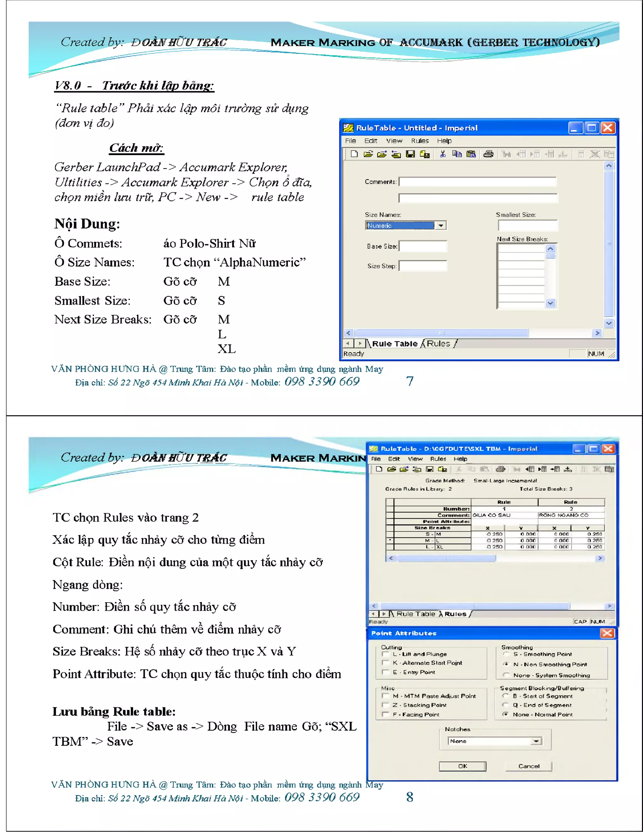 CÁC LỆNH GIÁC SƠ ĐỒ GERBER | PDF