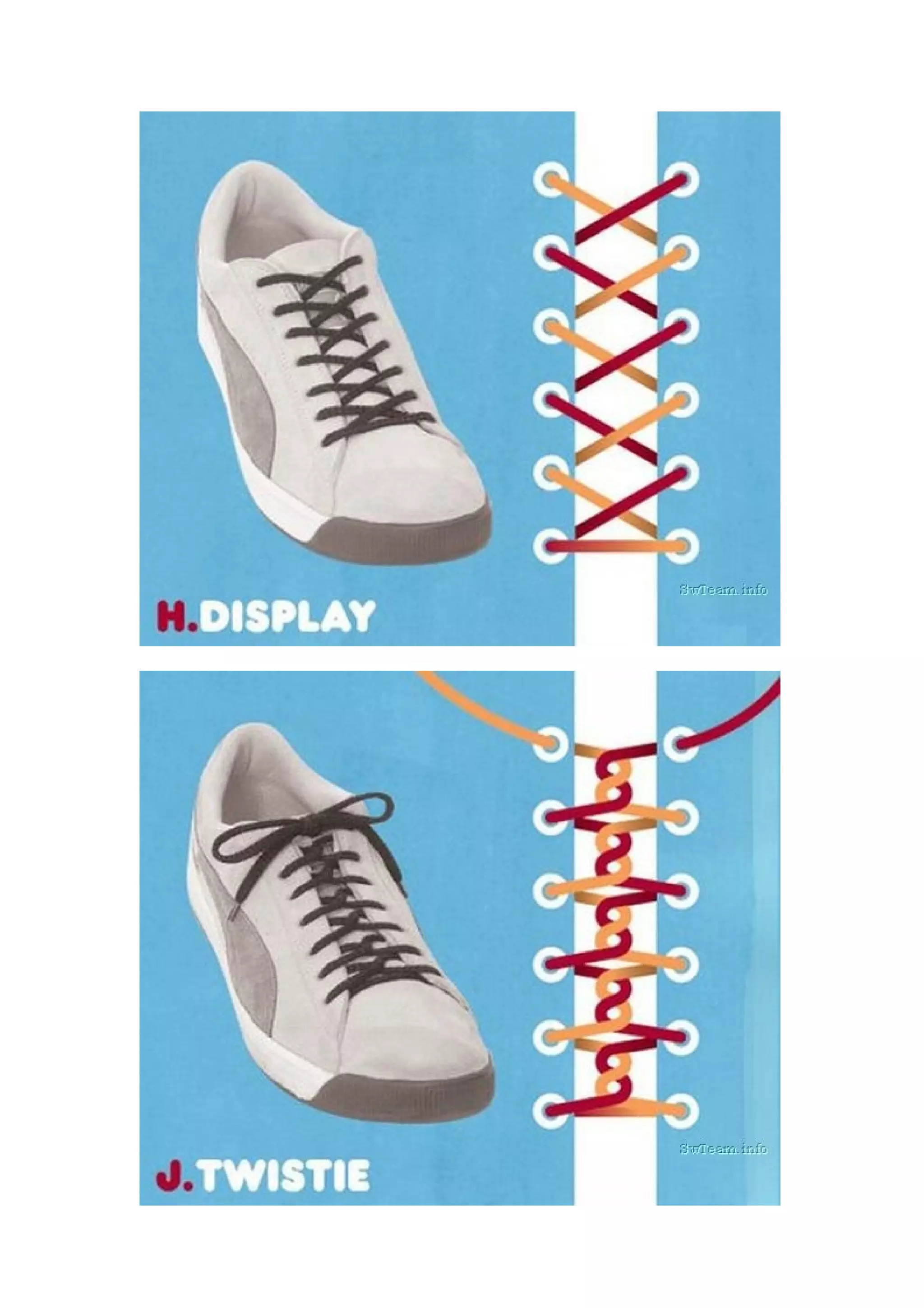 Shoe Lacing Methods | DOC
