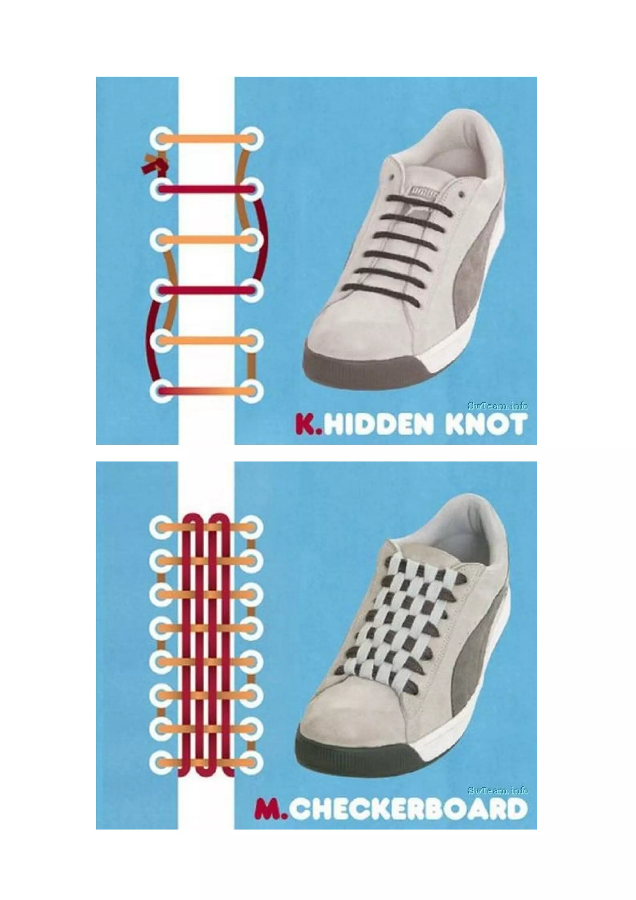 Shoe Lacing Methods | DOC