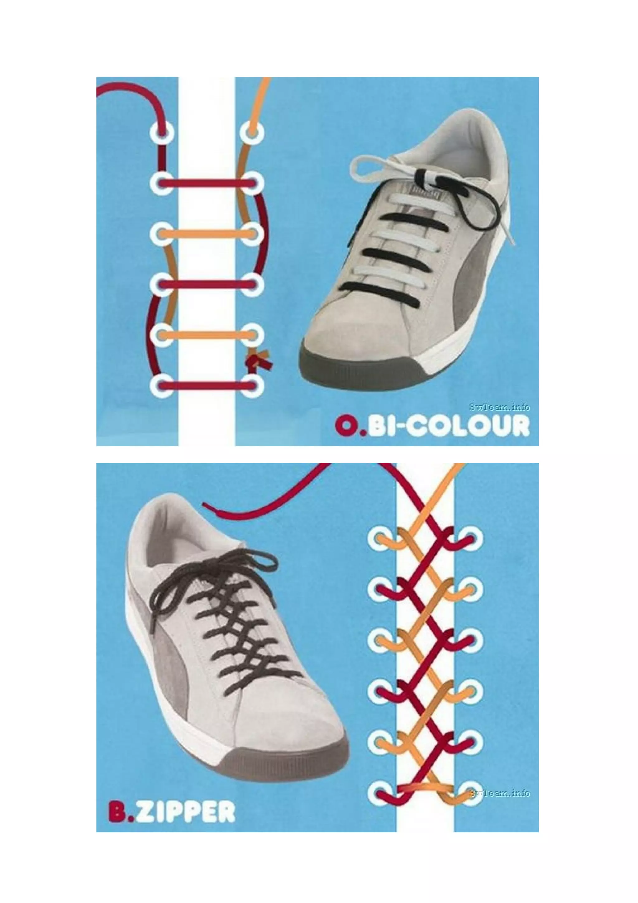 Shoe Lacing Methods | DOC
