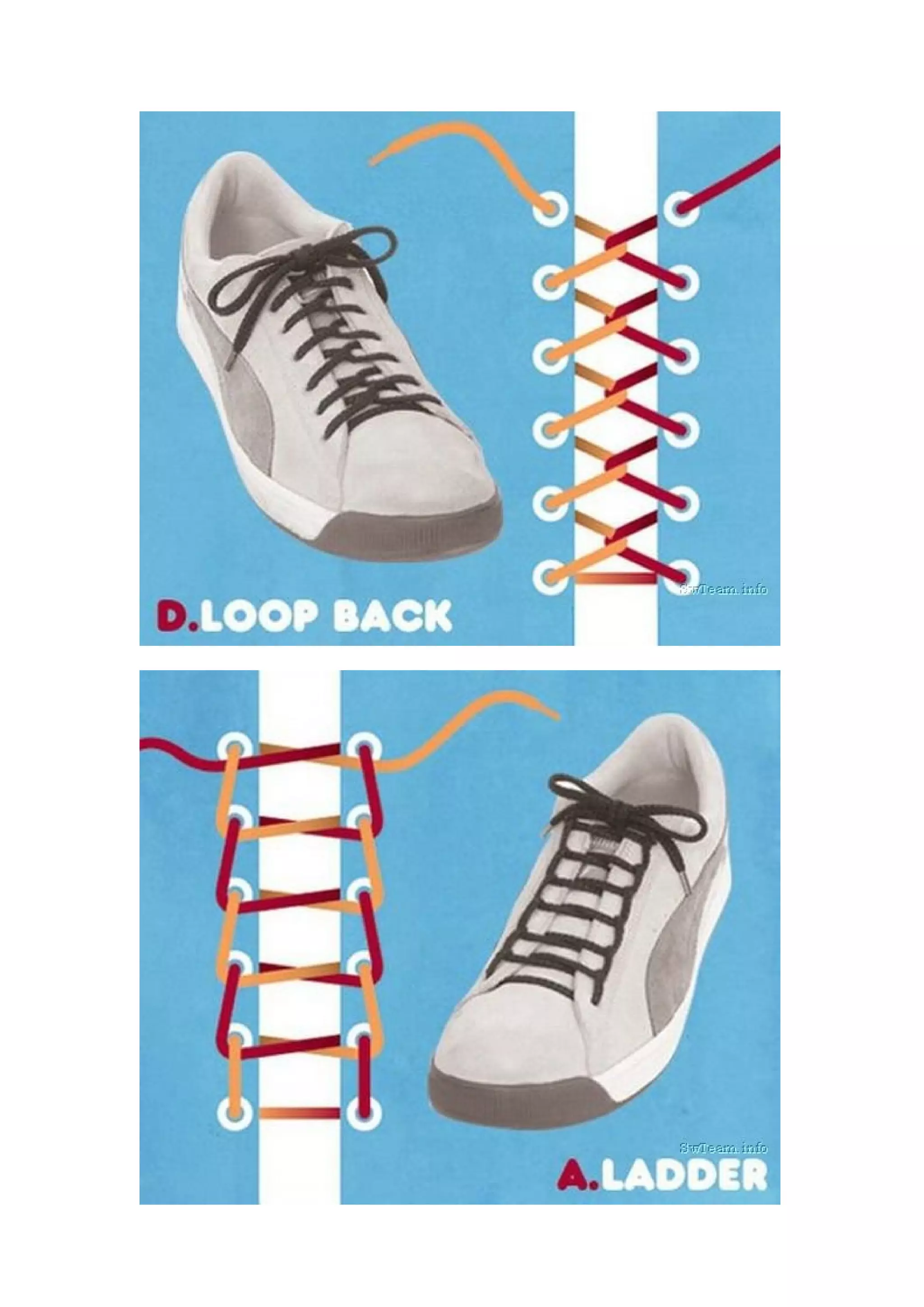 Shoe Lacing Methods | DOC