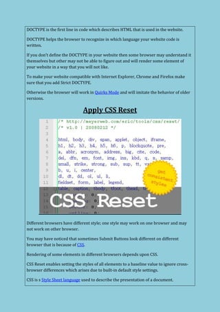 Sneak Peek Into Cross Browser Compatibility | PDF