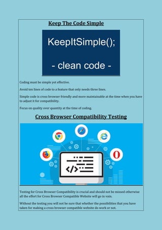 Sneak Peek Into Cross Browser Compatibility | PDF