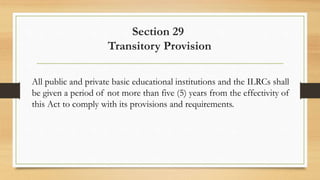 Certificate in Special Needs Education_RA11650 | PPTX | Special ...