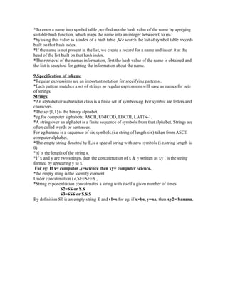 Compiler Design QA | PDF