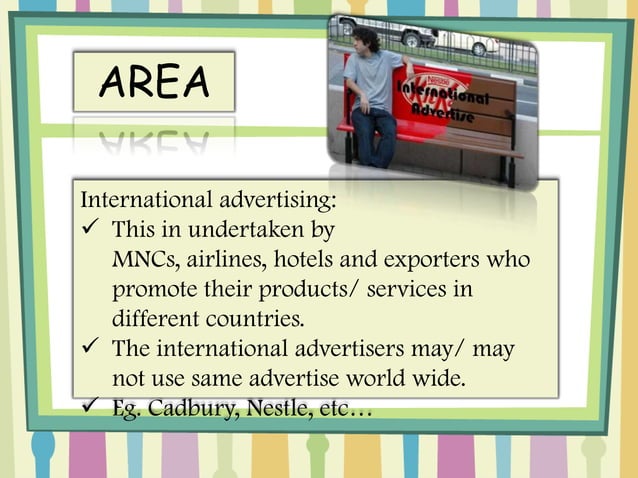 Area advertisement | PPT