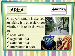 Area advertisement | PPT