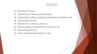 KCL AND KVL APPLICATION IN ELECTRIC CIRCUIT THEORY.pptx