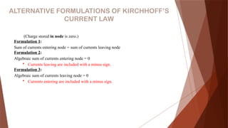 KCL AND KVL APPLICATION IN ELECTRIC CIRCUIT THEORY.pptx