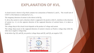 KCL AND KVL APPLICATION IN ELECTRIC CIRCUIT THEORY.pptx