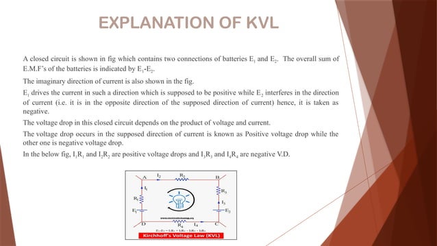 KCL AND KVL APPLICATION IN ELECTRIC CIRCUIT THEORY.pptx