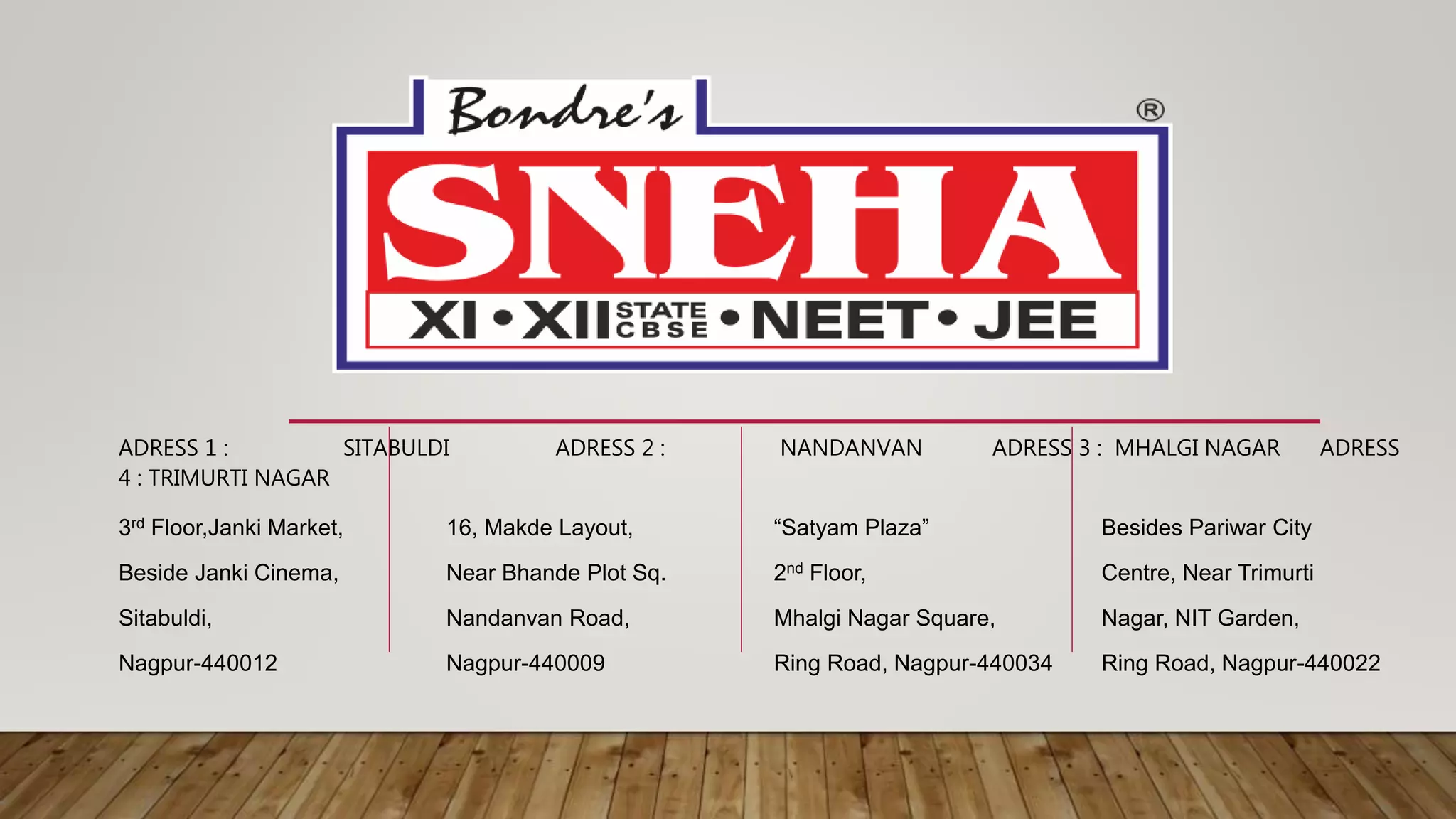 SNEHA EDUCATIONAL INSTITUTE | PPT