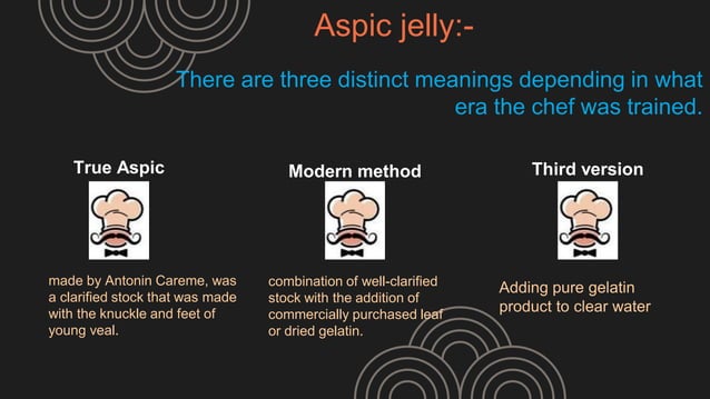 Chaud-Froid food presentation | PPT