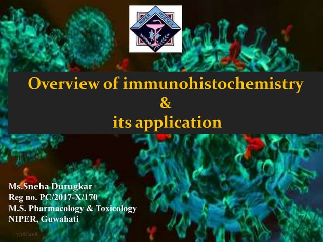 immunohistochemistry | PPTX | Chemistry | Science