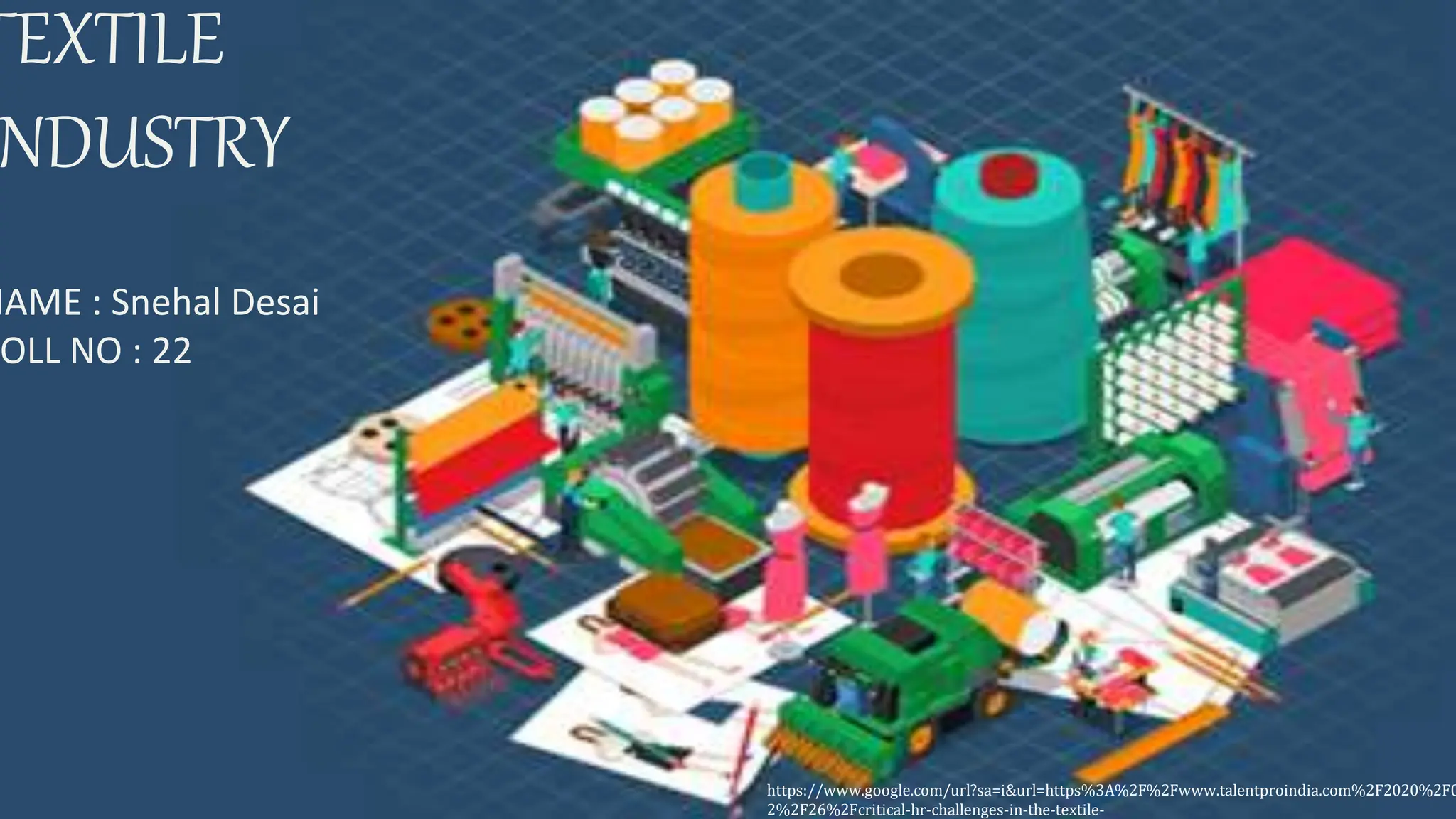 The Kolhapur Textile Industry ppt by Snehal Desai | PPTX | Women\'s ...