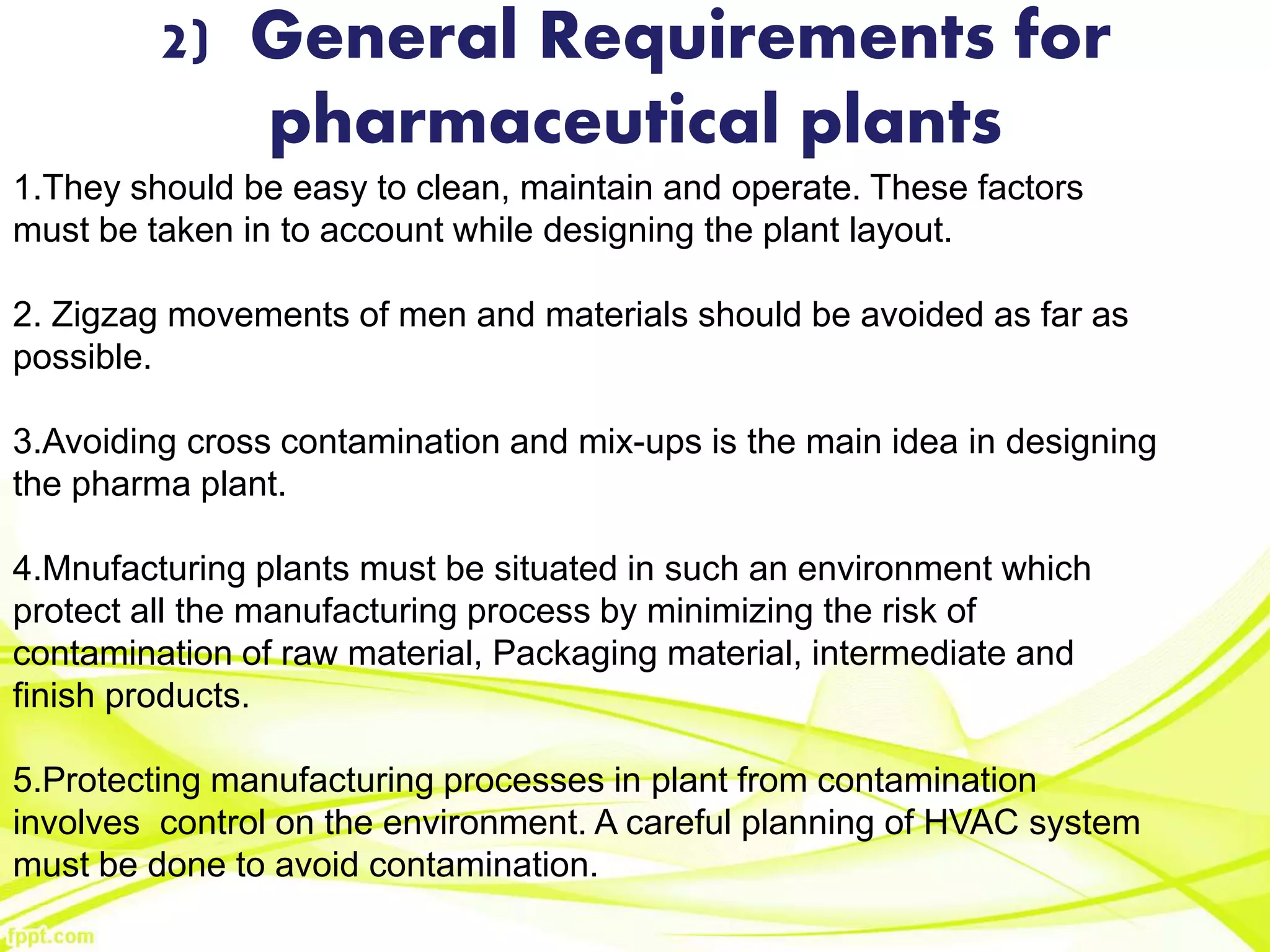 Snehal plant design ppt on cgmp | PPTX
