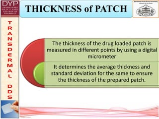 Snehal transdermal delivery system | PPTX