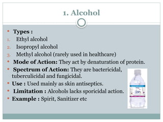 Chemical Disinfection types and Procedure .pptx