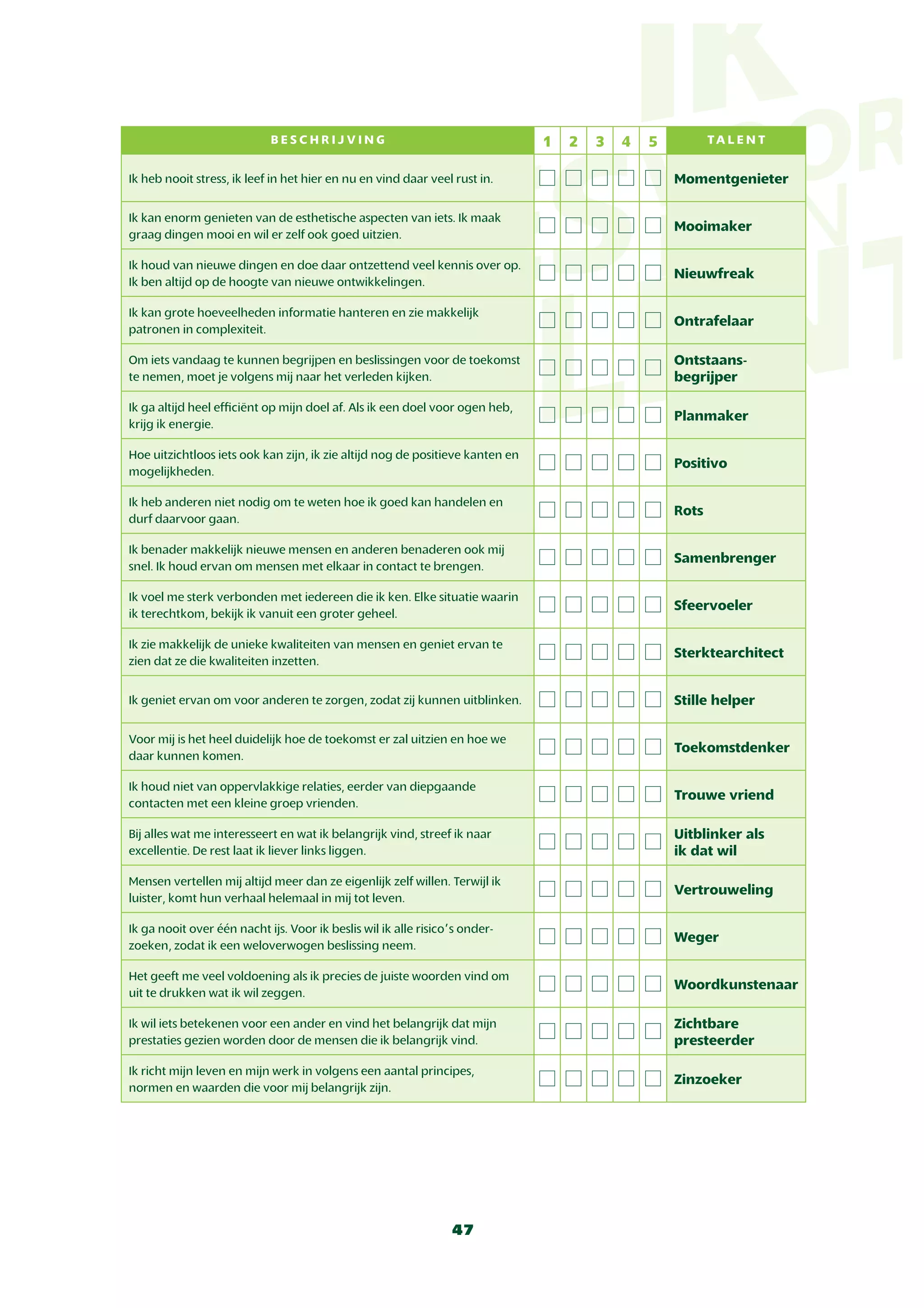 Sneltest talent | PDF