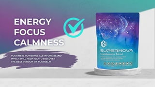 Supernova Brainbooster Presentation English | PDF