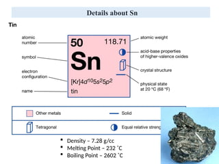Procedure of extracting tin metallrugy.pptx