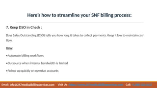 SNF Billing Tips for Reducing Denials and Delays.pptx
