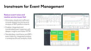 Improve IT operations management with ServiceNow and Ironstream | PPTX