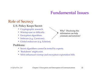 Encryption & interception of communication | PPT