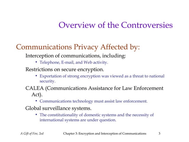 Encryption & interception of communication | PPT