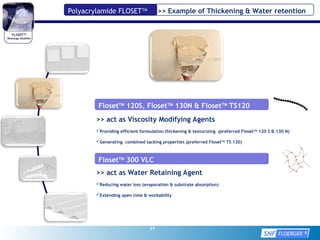 SNF Polymers in Building Applications - 2016 .ppt