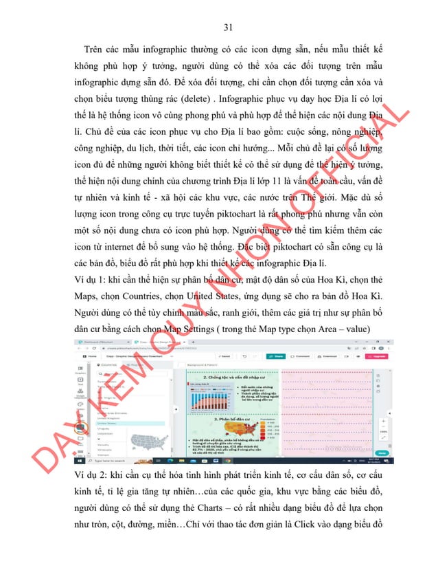 SÁNG KIẾN “THIẾT KẾ VÀ SỬ DỤNG INFOGRAPHIC TRONG DẠY HỌC ĐỊA LÍ 11 (BỘ SÁCH KẾT NỐI TRI THỨC VỚI ...